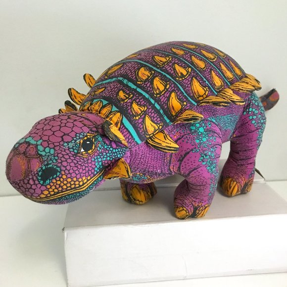 Applause Toys | Ankylosaurus Purple Plush Stuffed Toy Dinosaur 9 | Poshmark